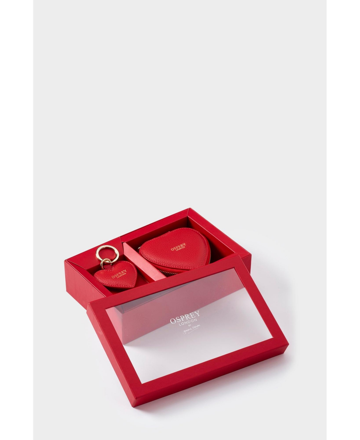 Click here for Osprey London The Tilly Leather Heart Gift Set - L... prices