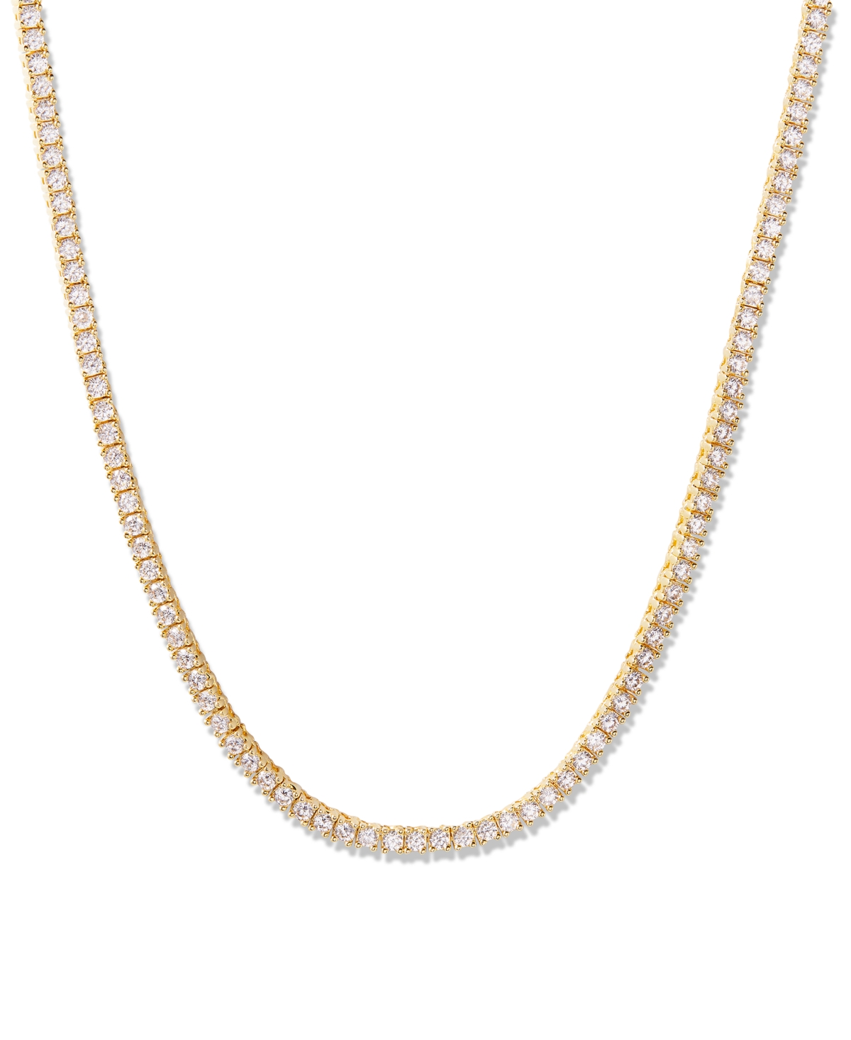 Click here for brook & york Georgina Tennis Necklace - Gold prices