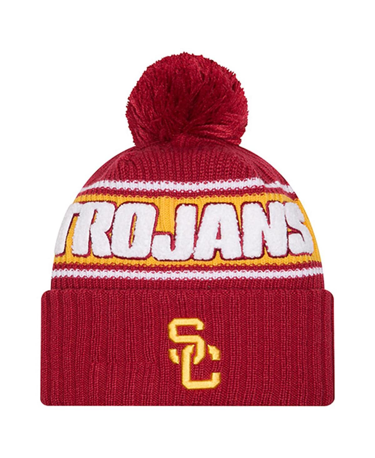 Click here for Mens Cardinal Usc Trojans Bold Cuffed Knit Hat wit... prices