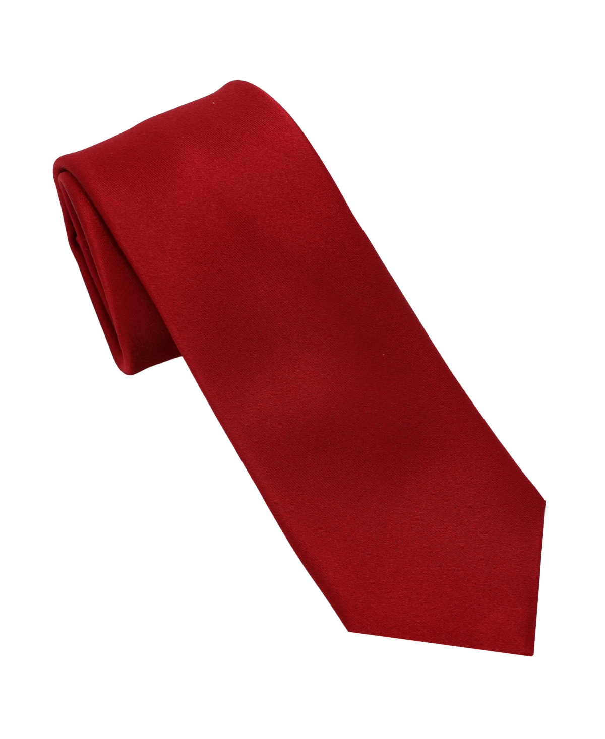 Click here for Dkny Mens Shine Satin Slim Design Tie - Red prices