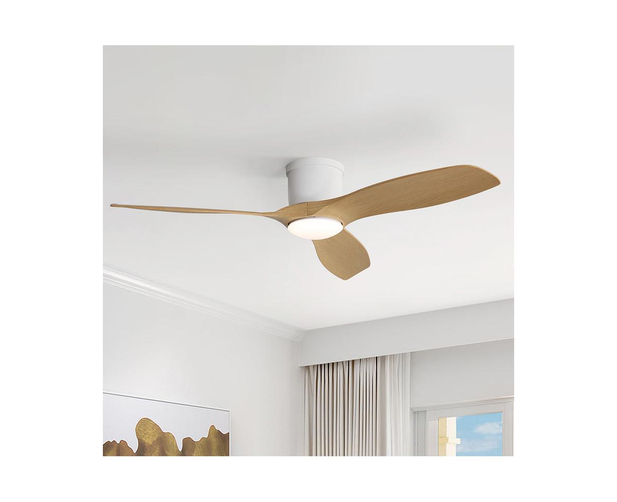 Click here for Sofucor 52-inch Modern Minimalist White 3-Blade Fl... prices