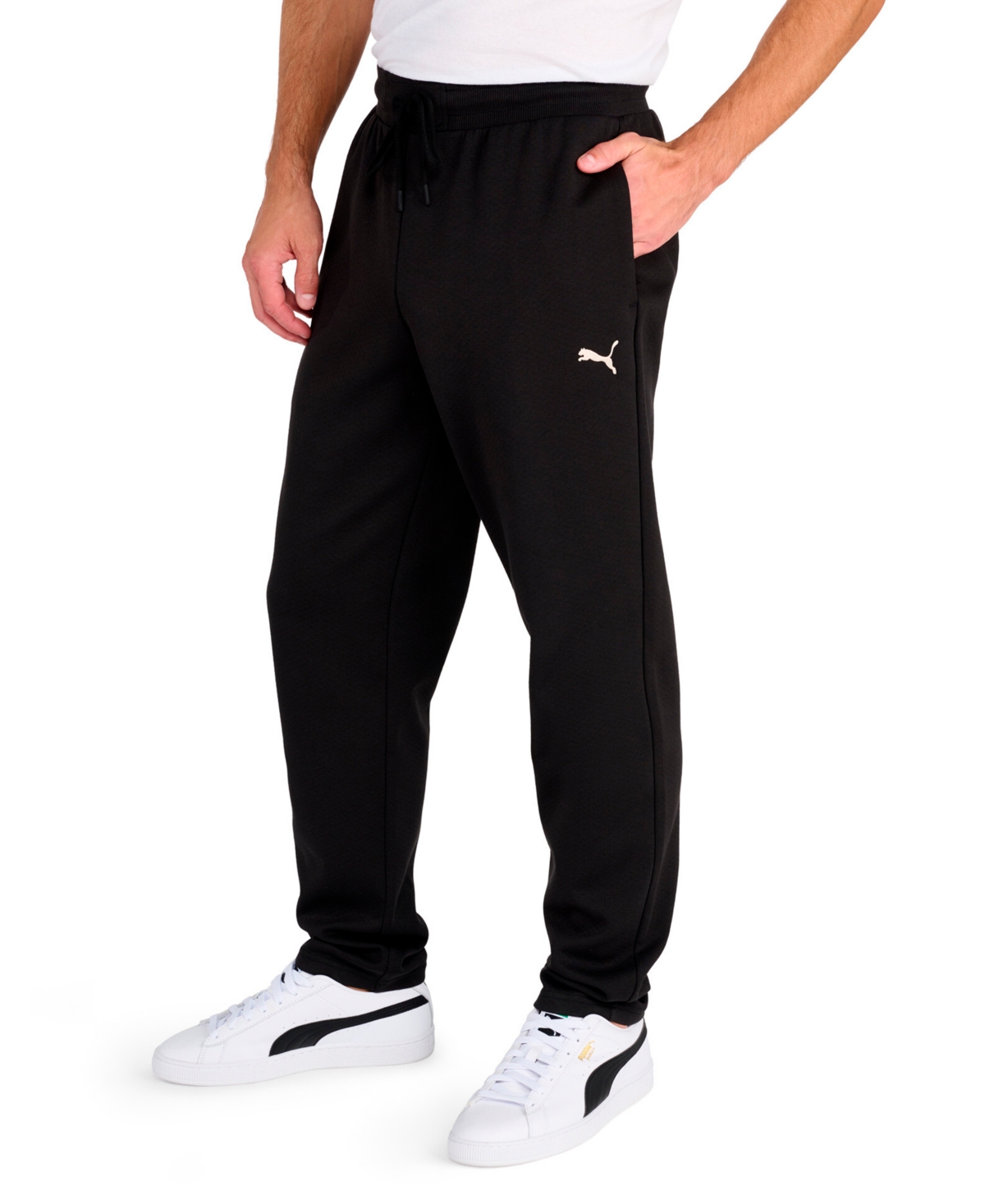 Click here for Puma Mens Regular-Fit Track Pants - Puma Black prices