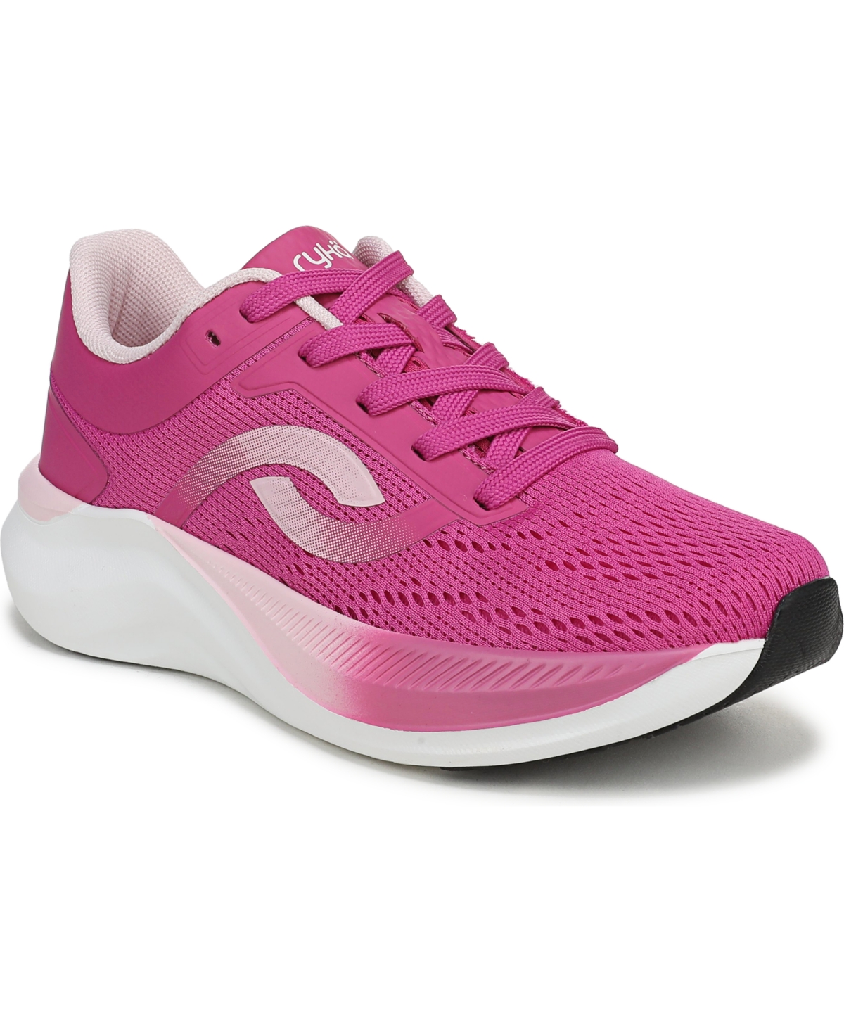 Click here for Ryka Womens Convoy Lace-Up Walking Sneakers - Pink... prices