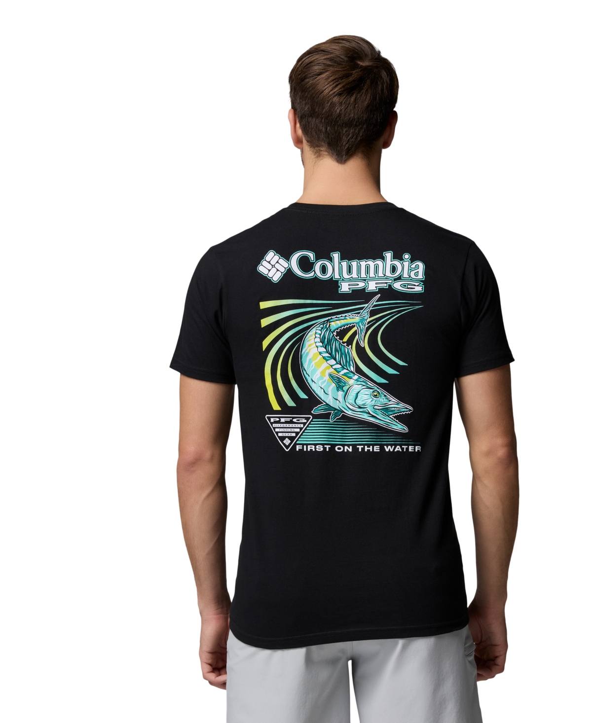 Click here for Columbia Mens Pfg Speedy Graphic T-Shirt - Black prices