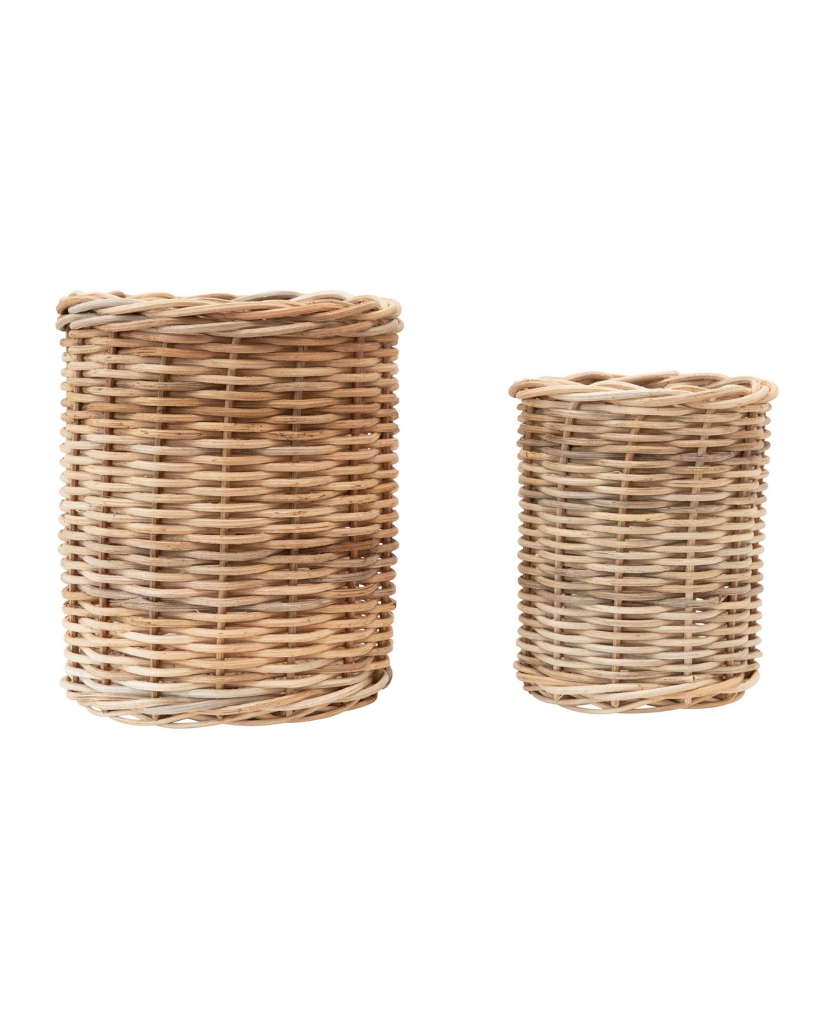 Click here for Storied Home Hand-Woven Wicker Basket Container  B... prices