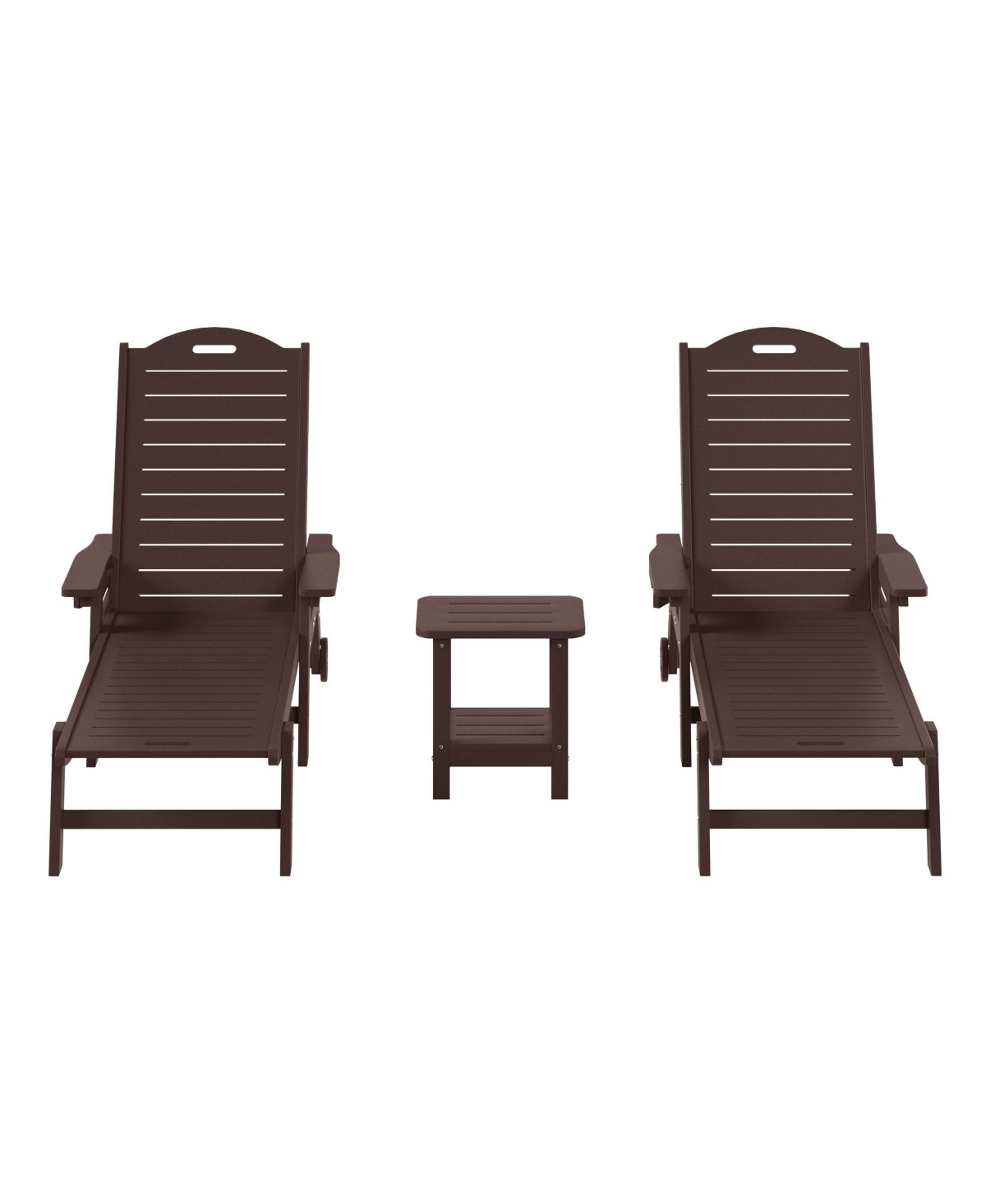 Click here for WestinTrends 3-Piece Polyethylene Outdoor Patio Ch... prices