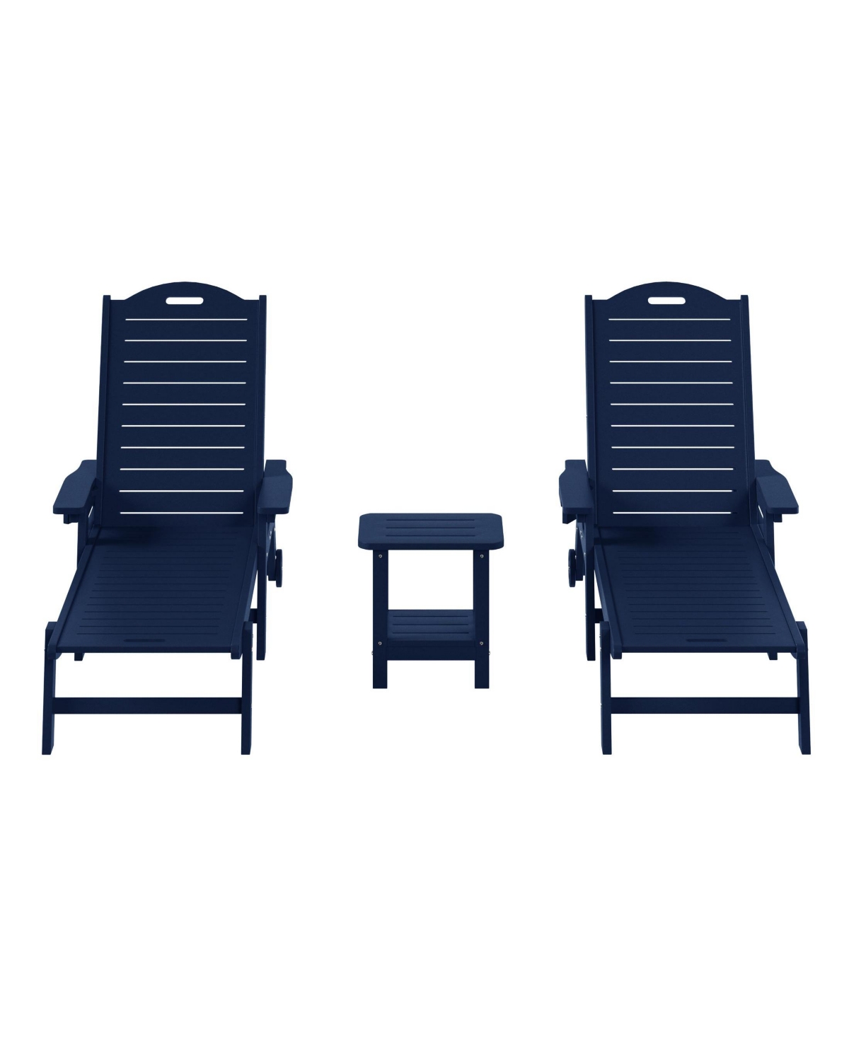 Click here for WestinTrends 3-Piece Polyethylene Outdoor Patio Ch... prices