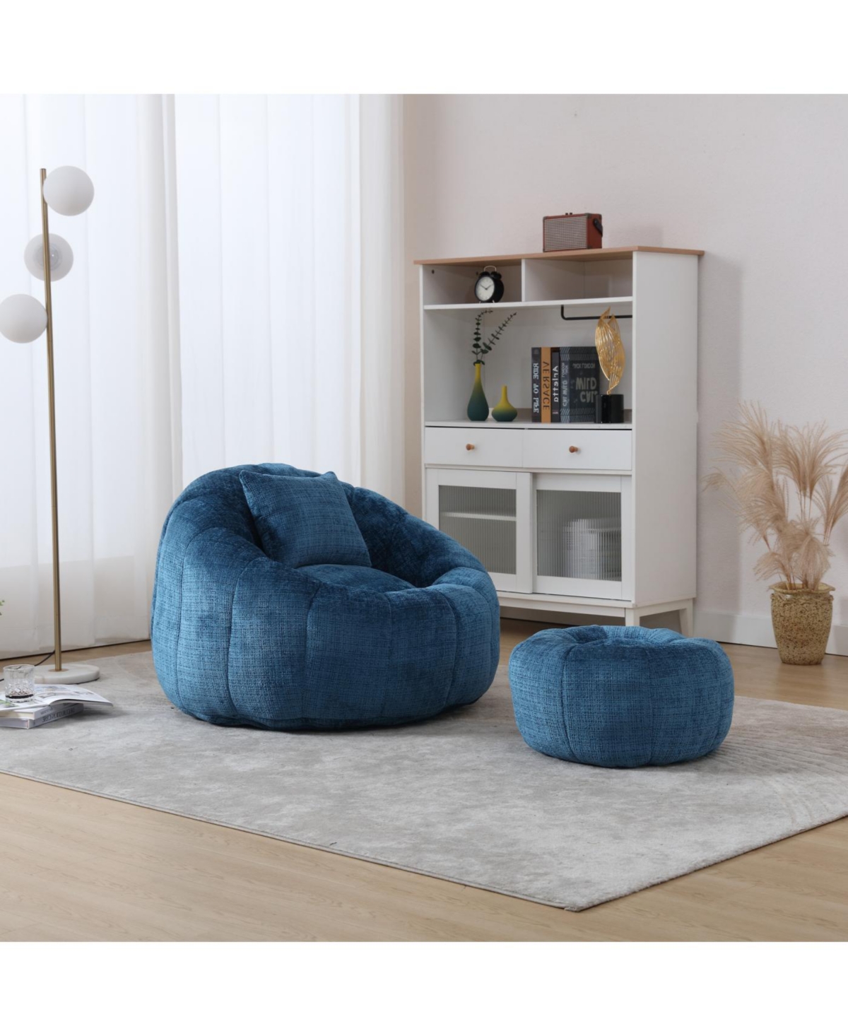 Click here for Streamdale Furniture Modern Bean Bag Chair with Ot... prices