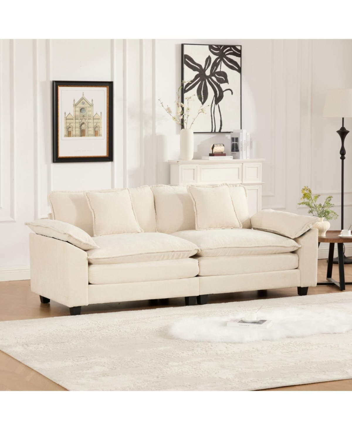 Click here for Streamdale Furniture Cloud Couch: Ultimate Comfort... prices