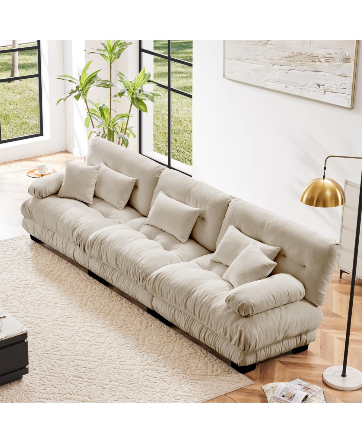 Click here for Streamdale Furniture 3-Seater Modular Sectional So... prices