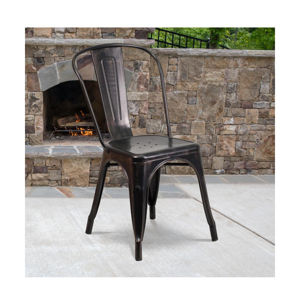 Click here for Emma+Oliver Commercial Grade 4 Pack Metal Indoor-O... prices