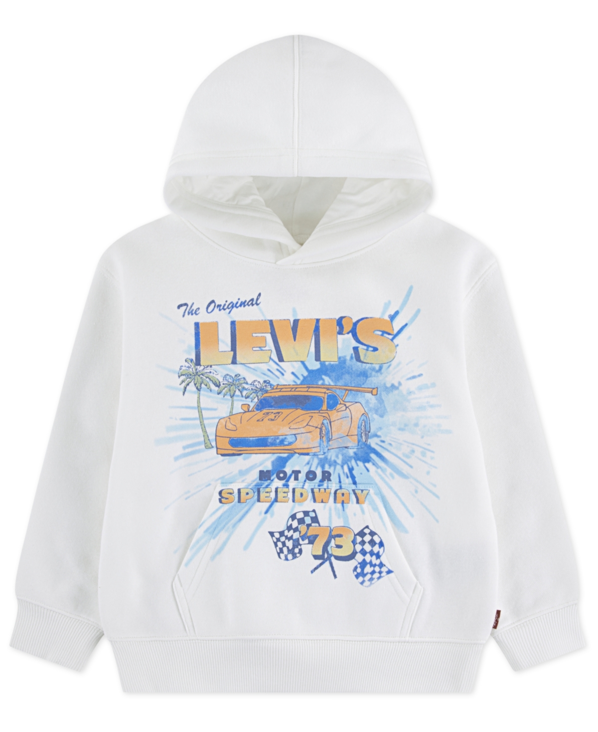 Click here for Levis Boys 2T-7 Motor Speedway Hoodie - Bright Whi... prices
