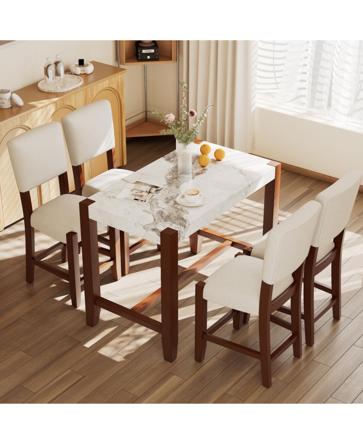 Click here for Streamdale Furniture 5-Piece Counter Height Dining... prices