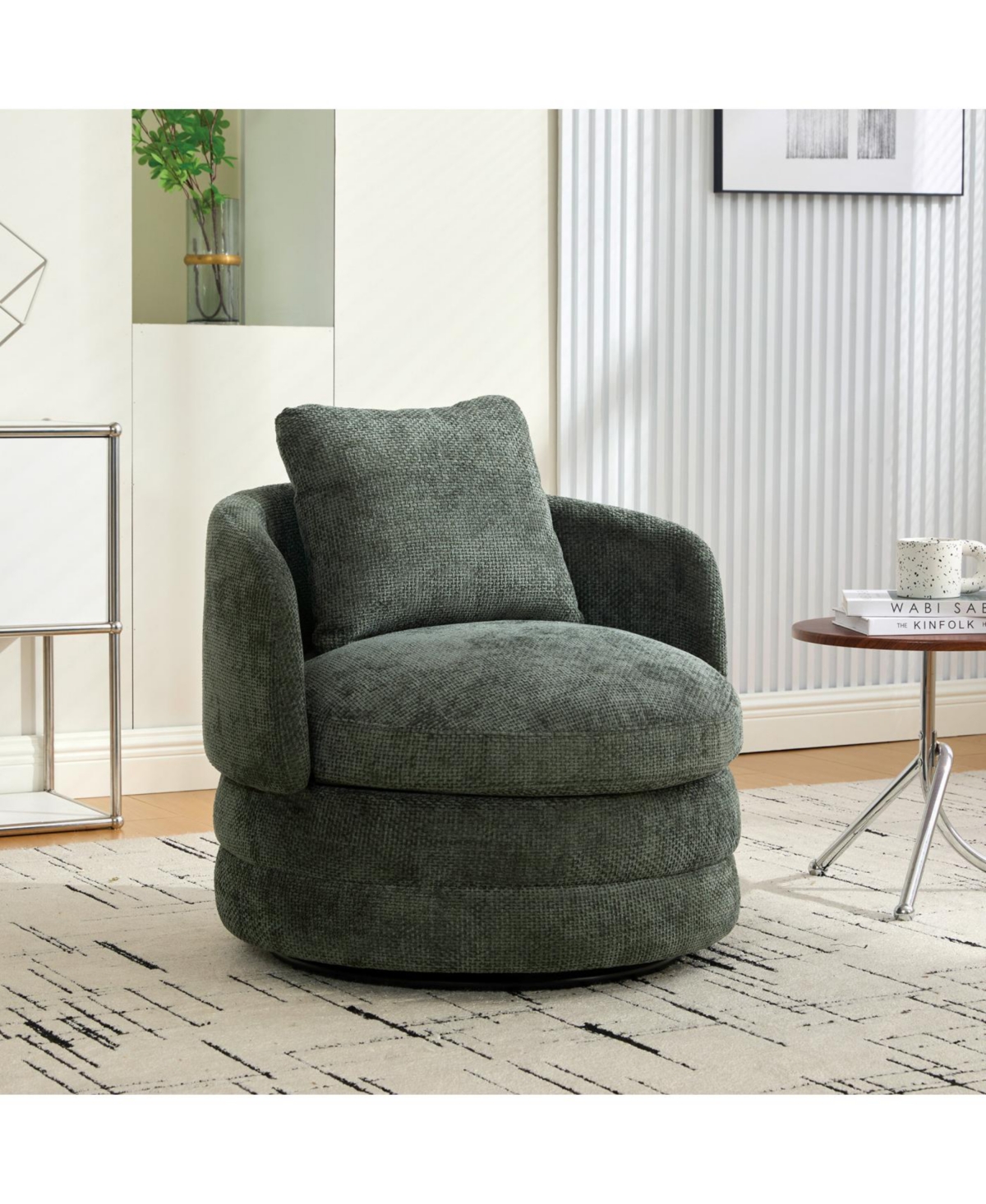 Click here for Streamdale Furniture 30"W Modern Round Swivel... prices