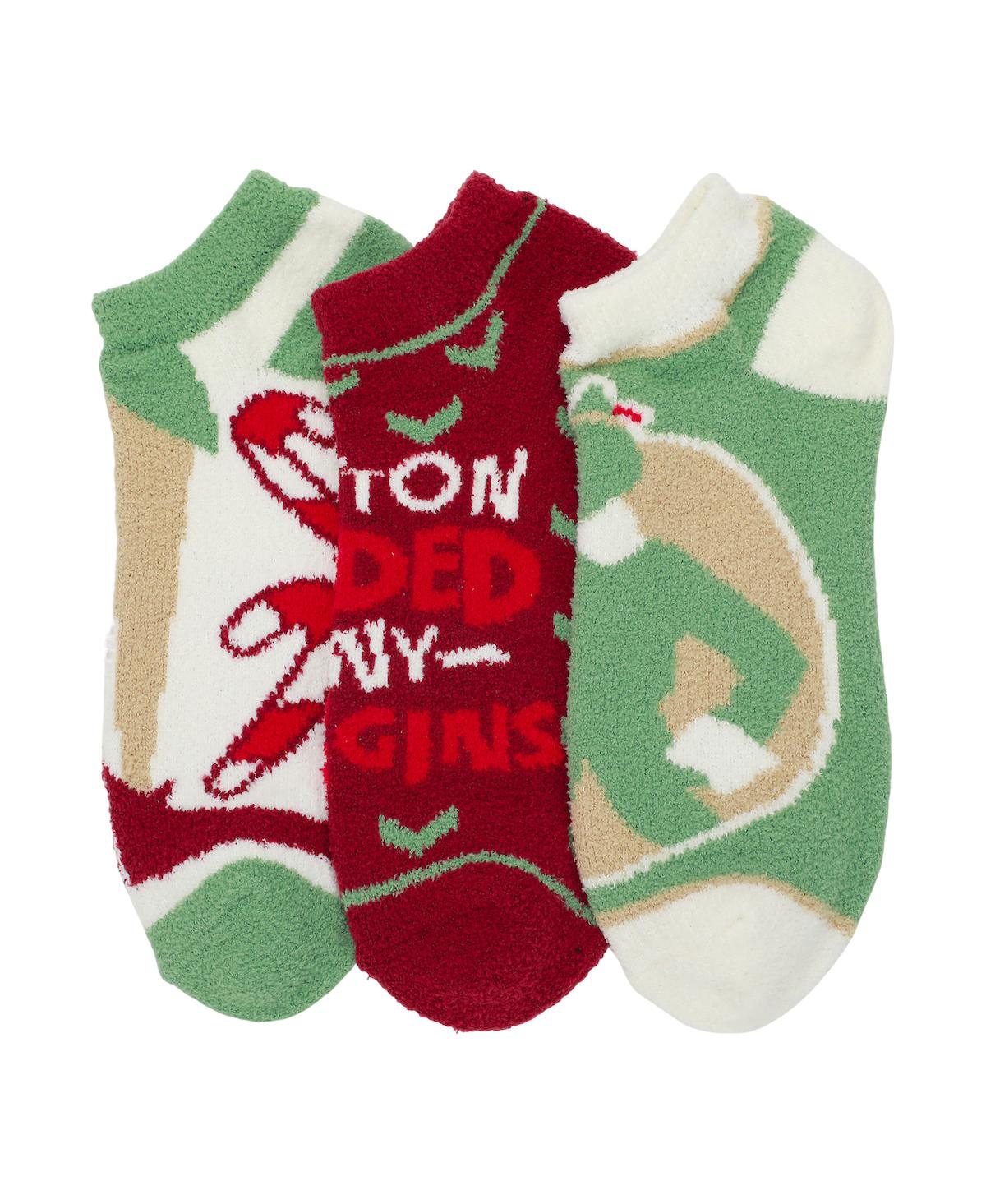 Click here for Elf Womens Movie Ankle Socks 3-Pack - Festive Loun... prices