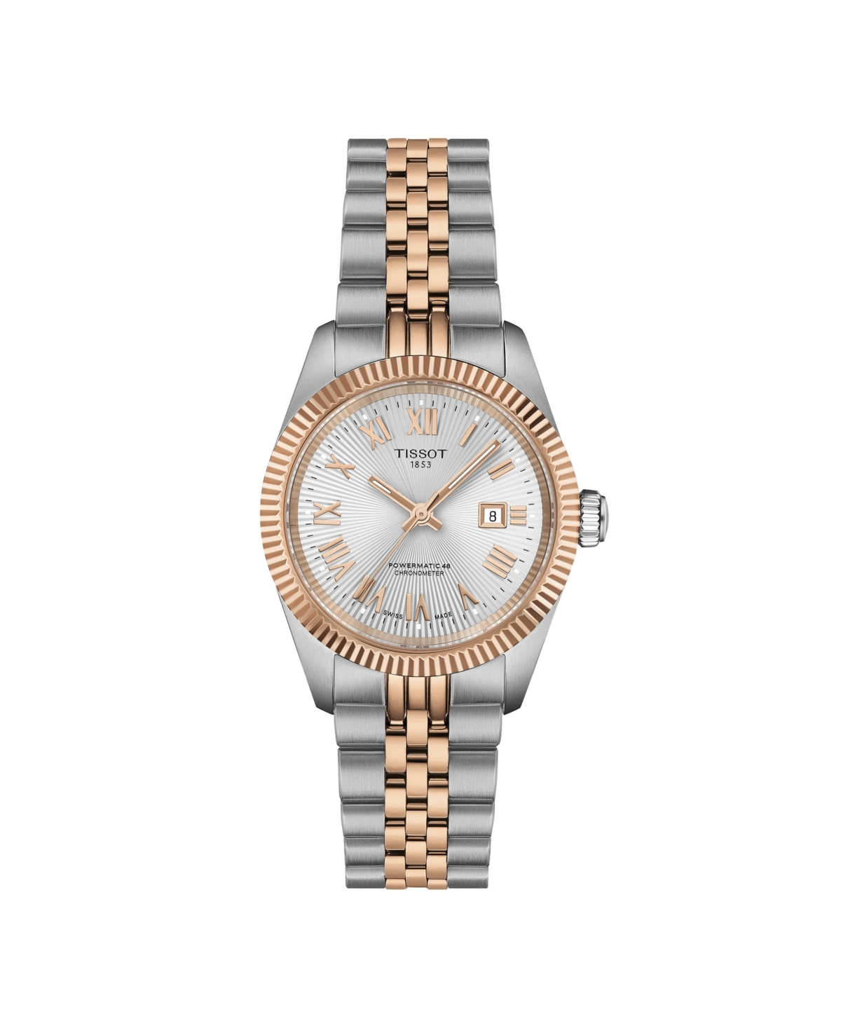 Click here for Tissot Womens Ballade Power Two-Tone Stainless Ste... prices