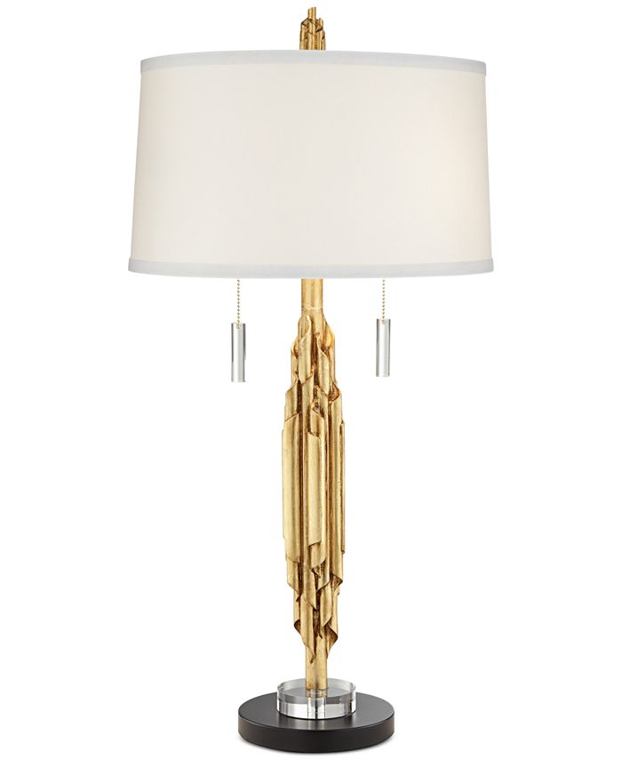 Pacific Coast CLOSEOUT! Gold Ribbon Kimbra Table Lamp - Macy's