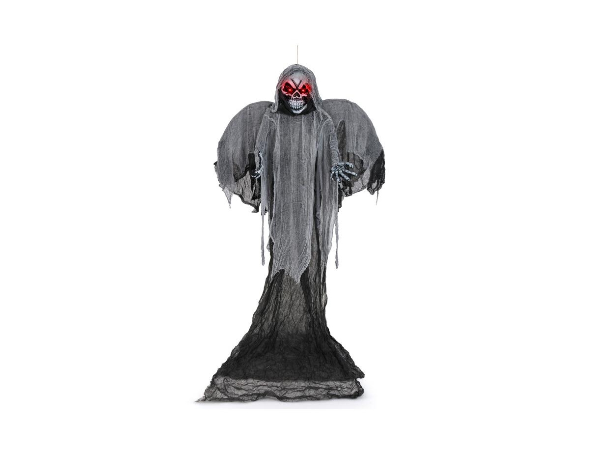 Click here for Mondawe 12.1 ft Skeleton Ghost with Flickering Red... prices