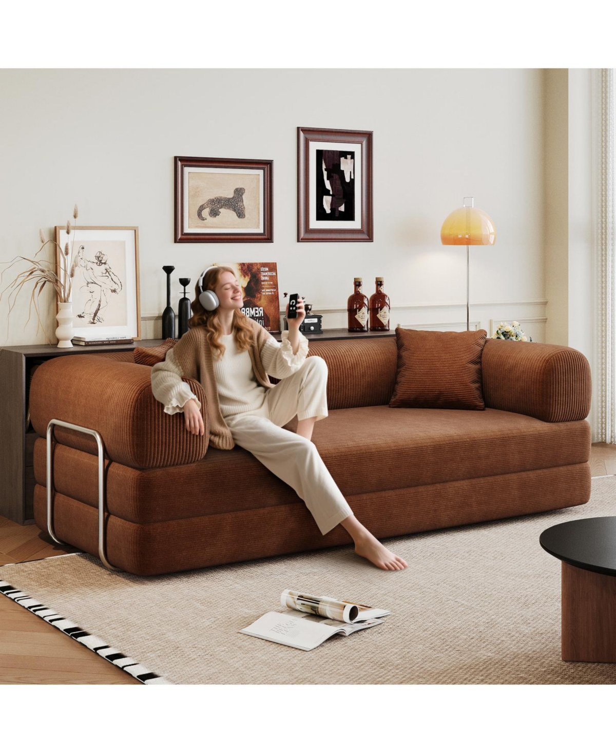 Click here for Streamdale Furniture Streamdale Corduroy Compressi... prices