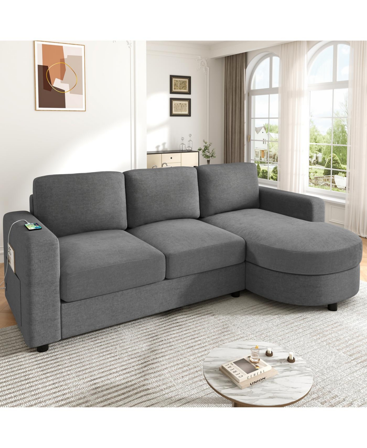 Click here for Streamdale Furniture Streamdale Modern L-shaped So... prices