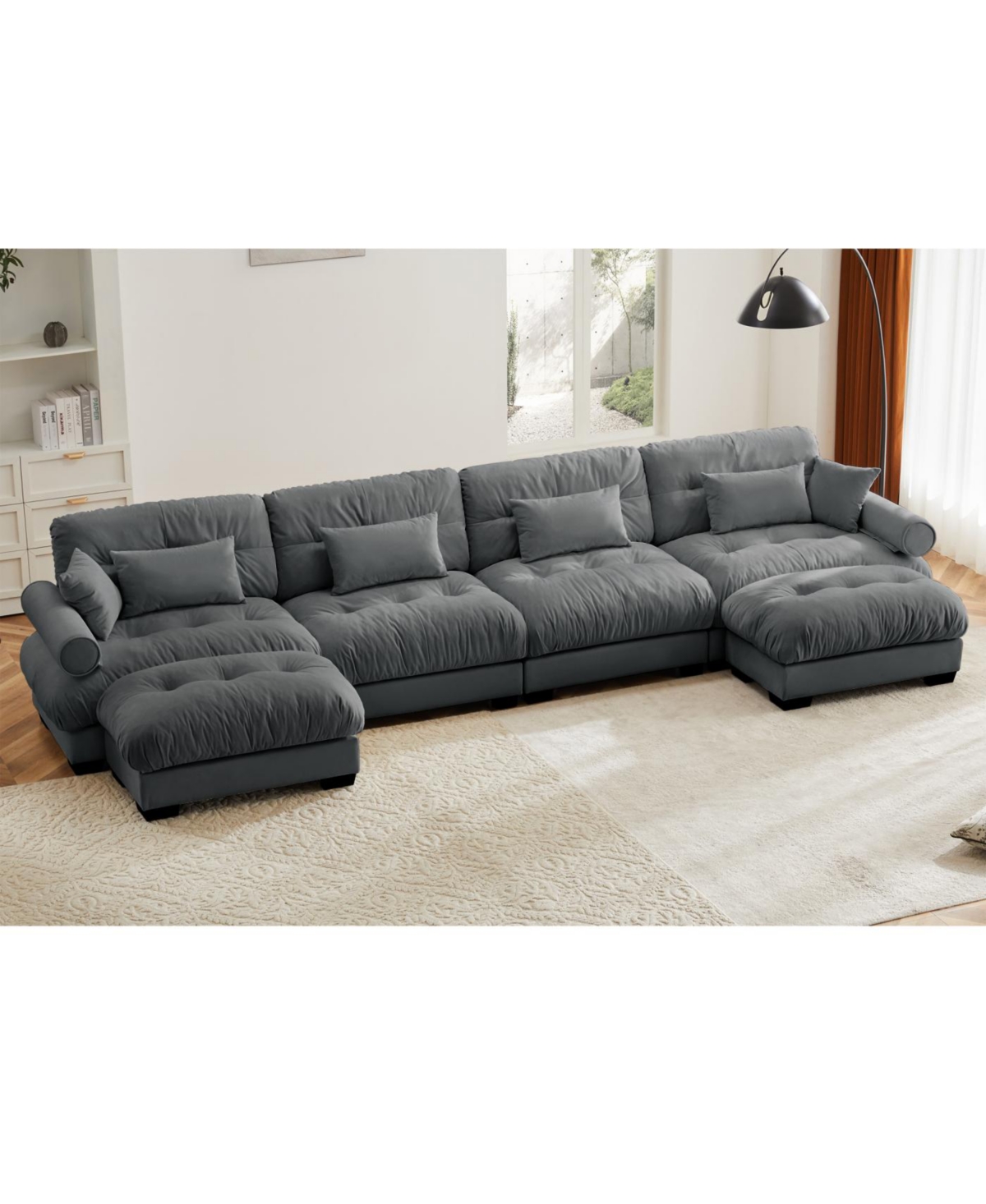 Click here for Streamdale Furniture U Shaped Sectional Sofa Cloud... prices