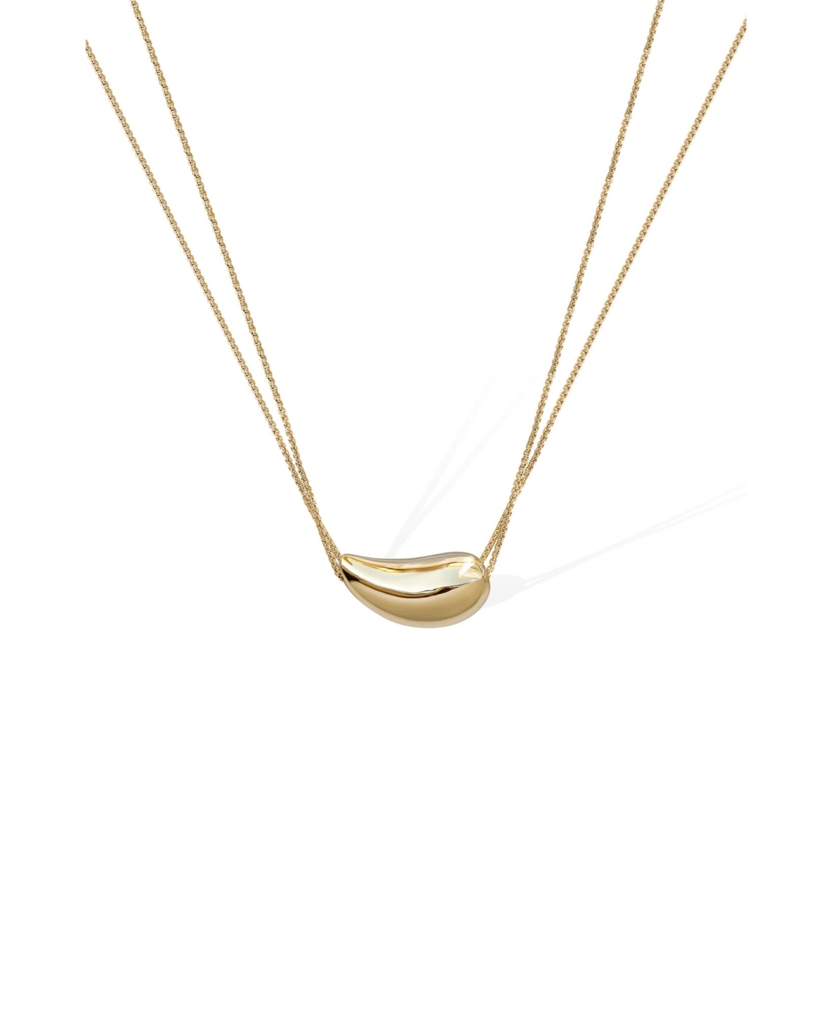 Click here for Retro Chic Drop Necklace - Gold prices