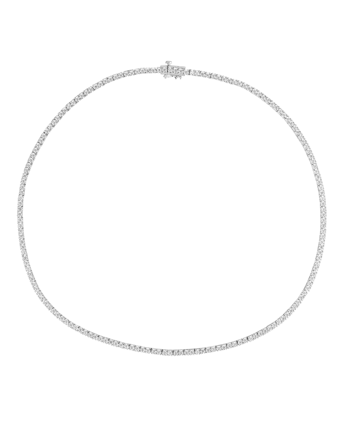 Click here for Macys Diamond (3 ct. t.w.) Necklace in Sterling Si... prices
