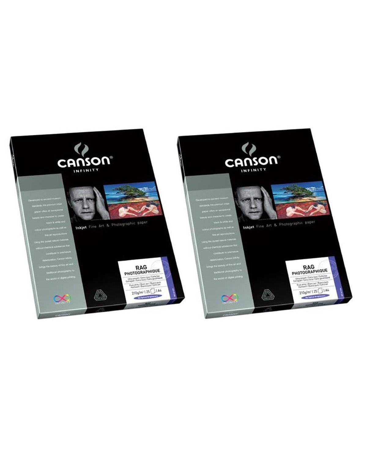 Click here for Canson Infinity 2 Pack Rag Photographique 100 Cott... prices