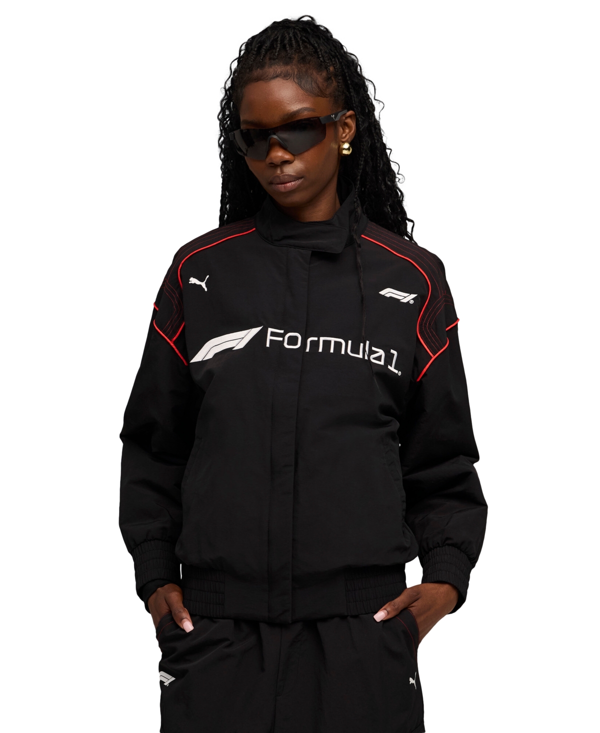 Click here for Puma Womens Formula 1 Racing Regular Fit Jacket -... prices