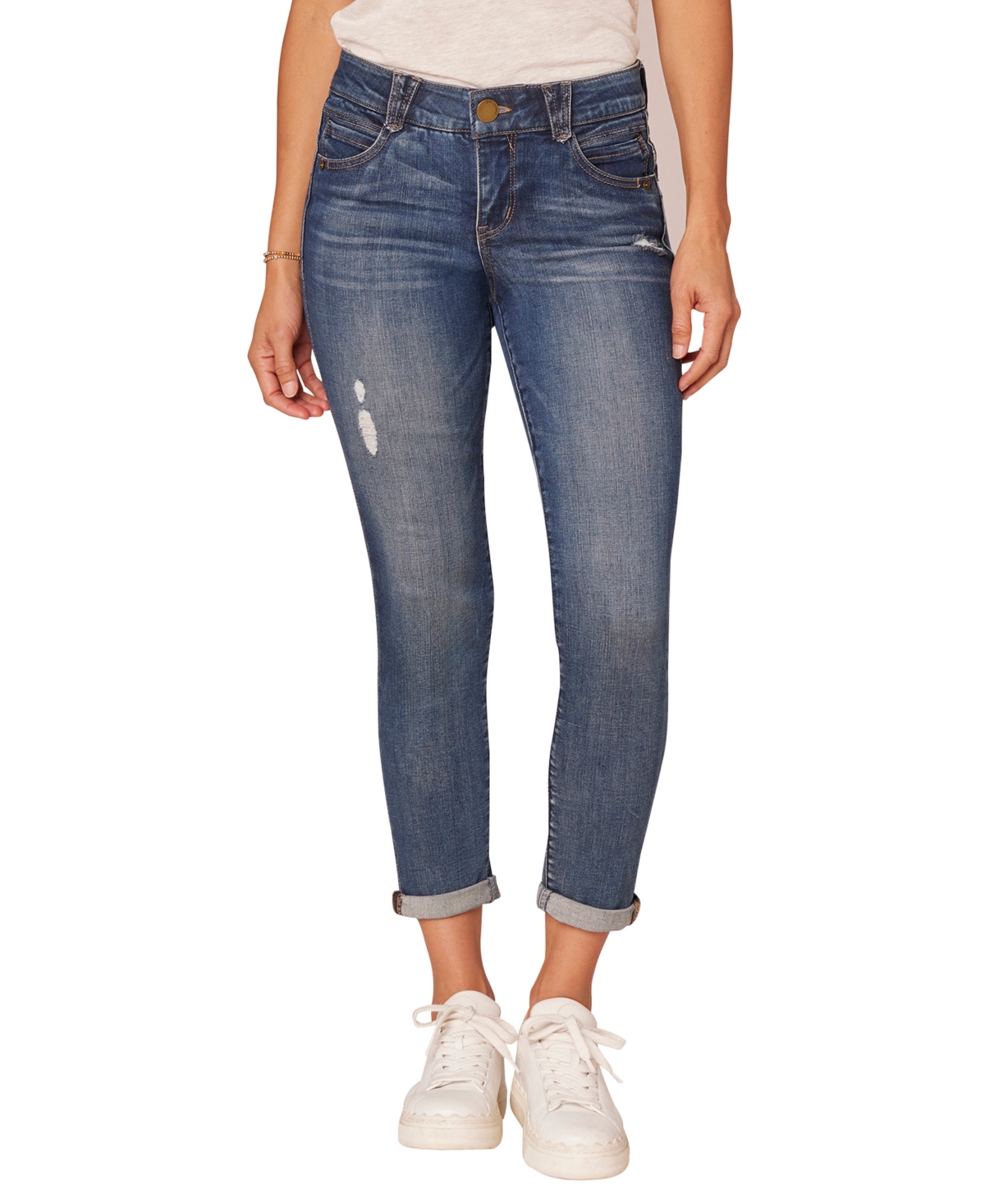 Click here for Democracy Petite Ab Solution Ankle Skimmer Jeans -... prices