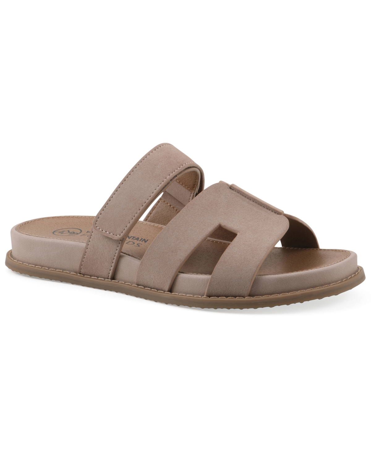 Click here for White Mountain Womens Mazi Footbed Sandal - Blush prices
