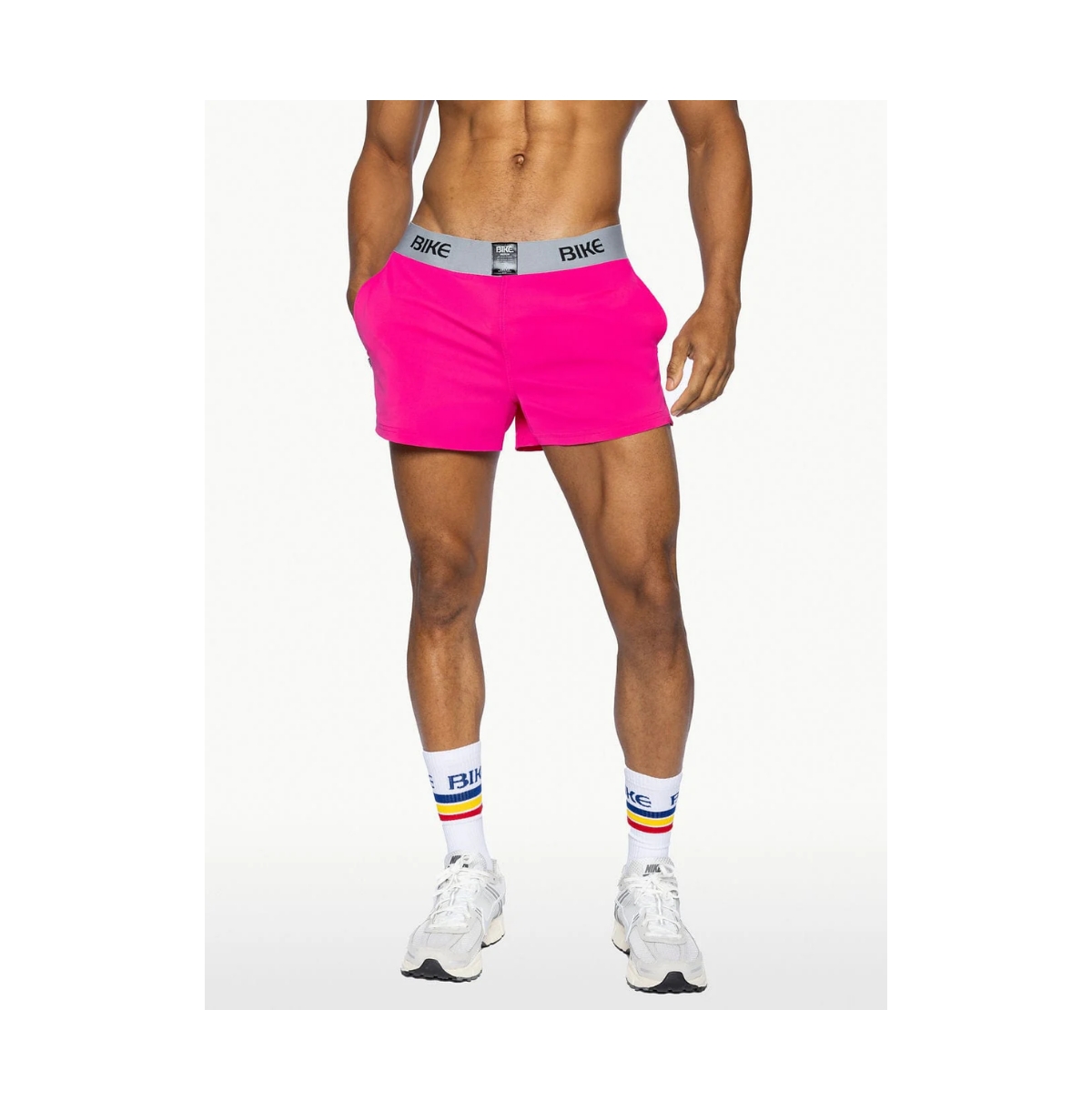 Click here for Bike Athletic Mens Jock Short - Bright Pink prices