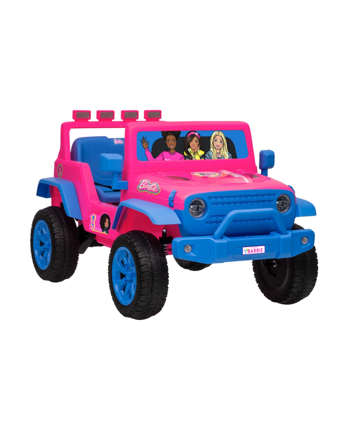 Click here for Barbie 12V Adventure Ride-On Car - Multi color prices