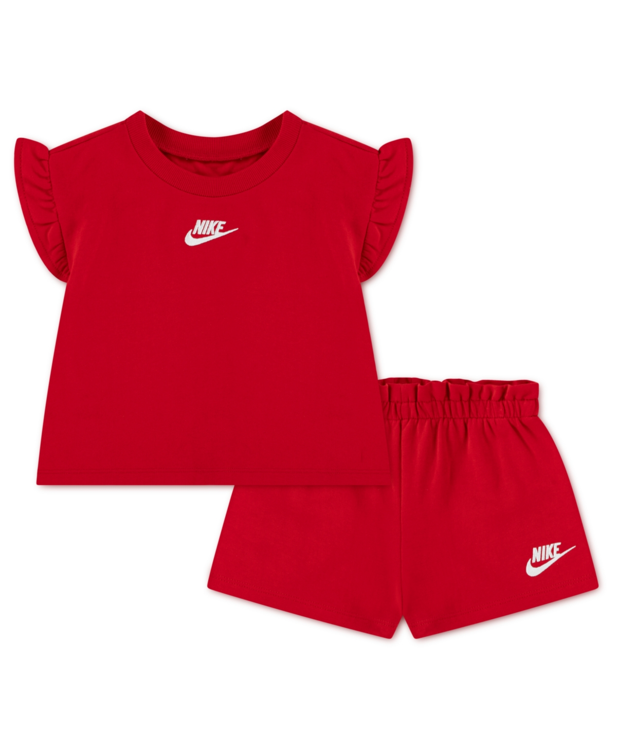 Click here for Nike Girls Toddler 2T-4T Baby French Terry T-Shirt... prices