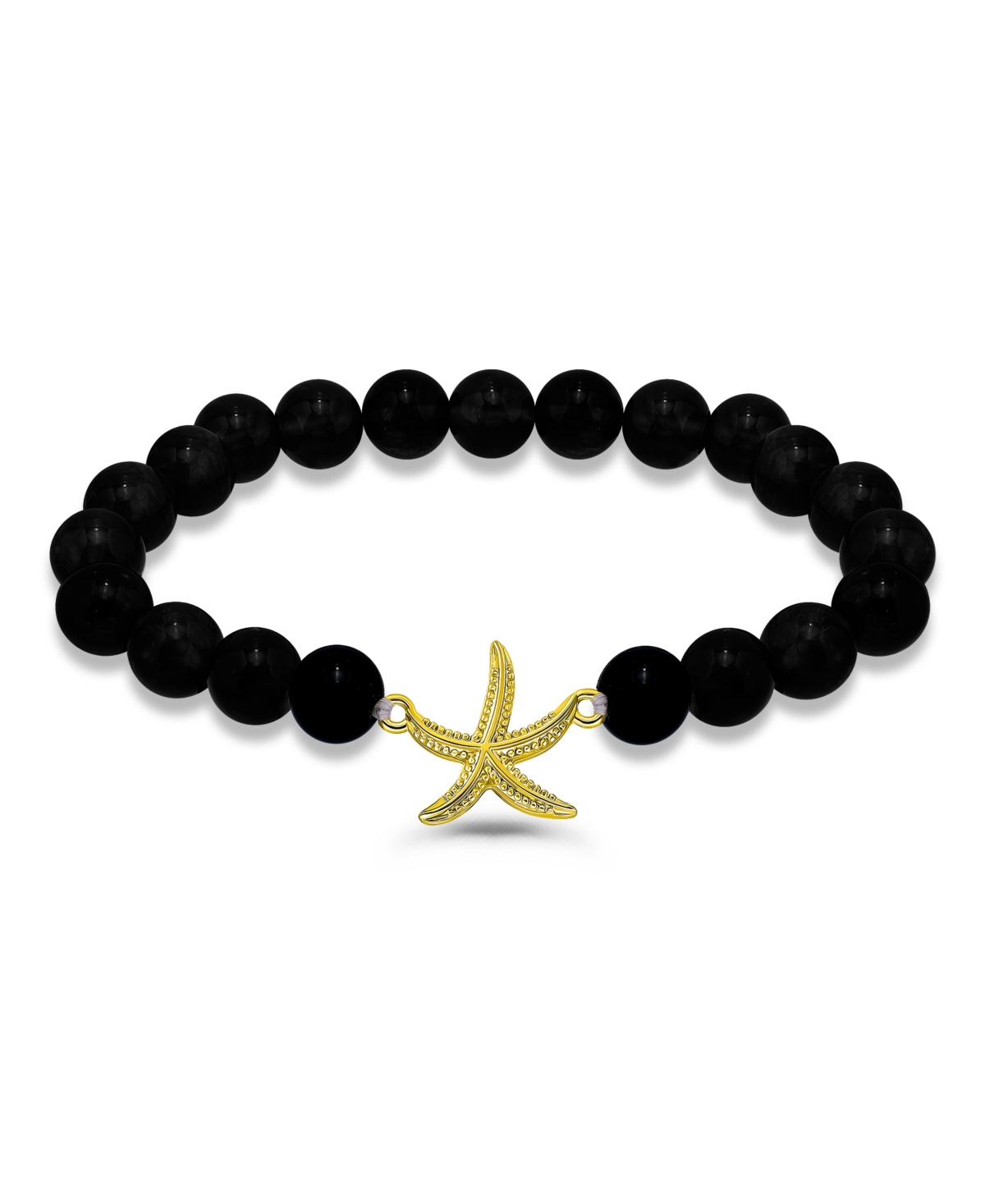 Click here for Macys Picture Jasper Beads and Starfish Charm Gold... prices