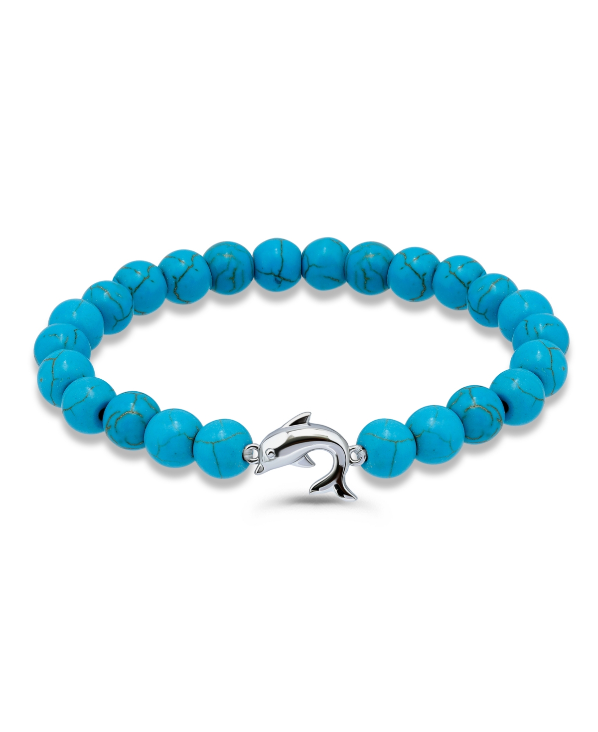 Click here for Macys Howlite Chrysocolla Beads and Dolphin Charm... prices