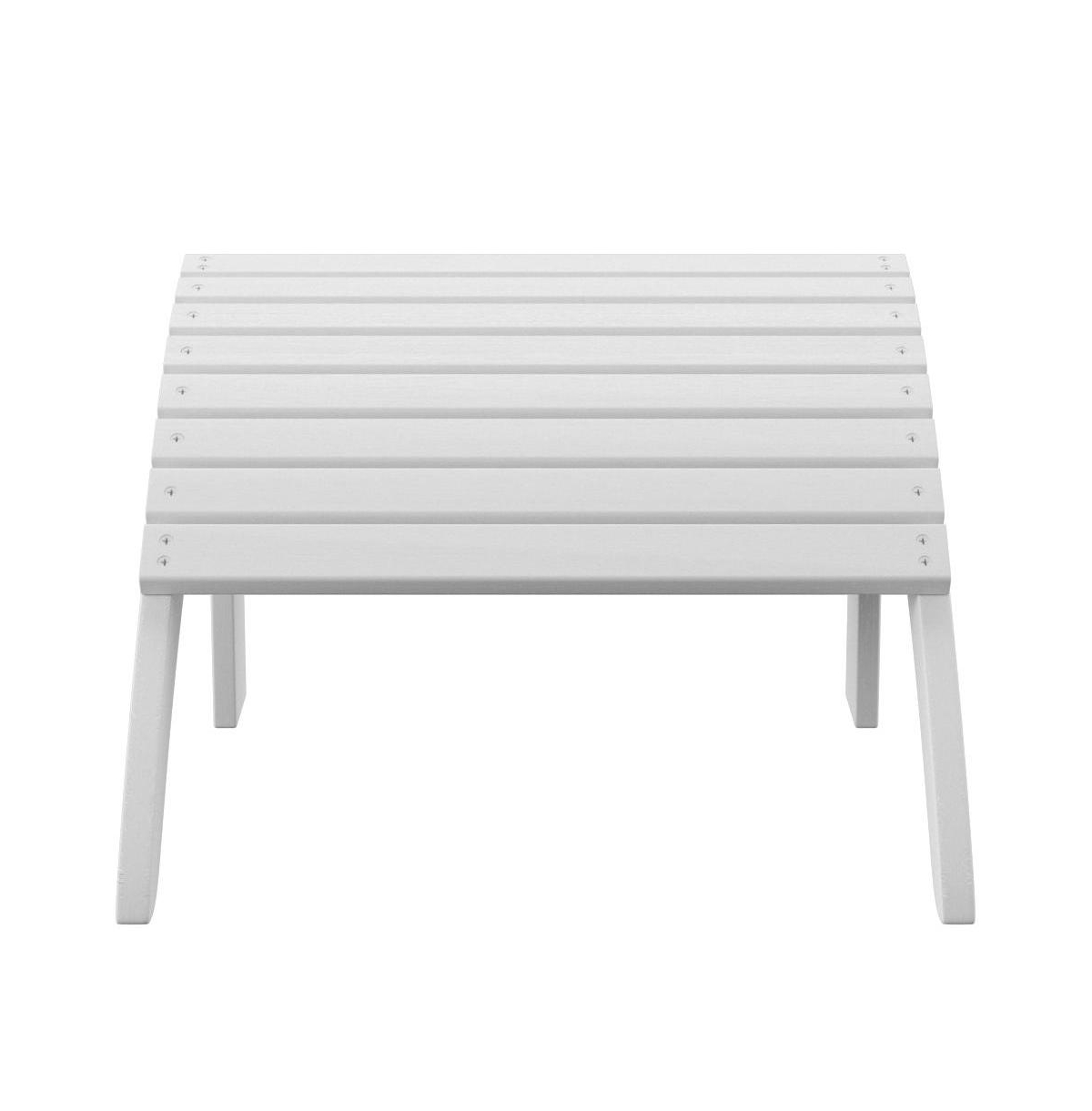 Click here for White Adirondack Ottoman prices