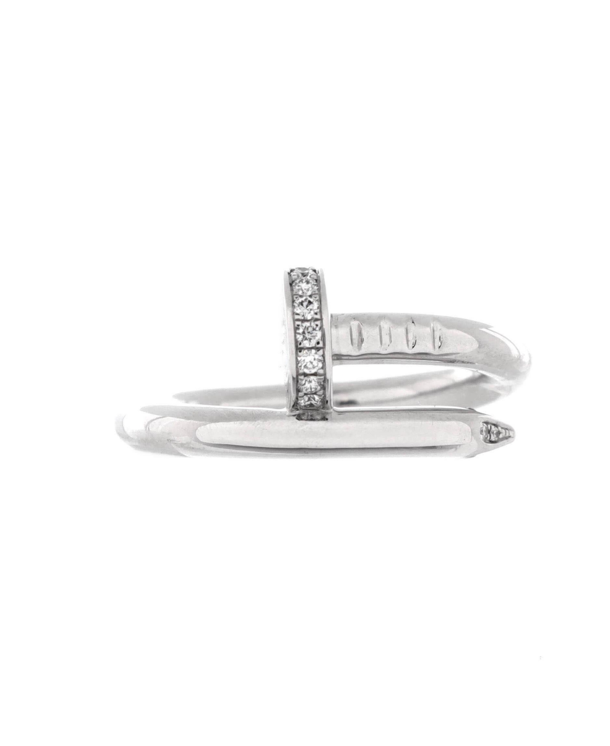 Click here for Pre-Owned Cartier Juste un Clou Ring - 18k white g... prices