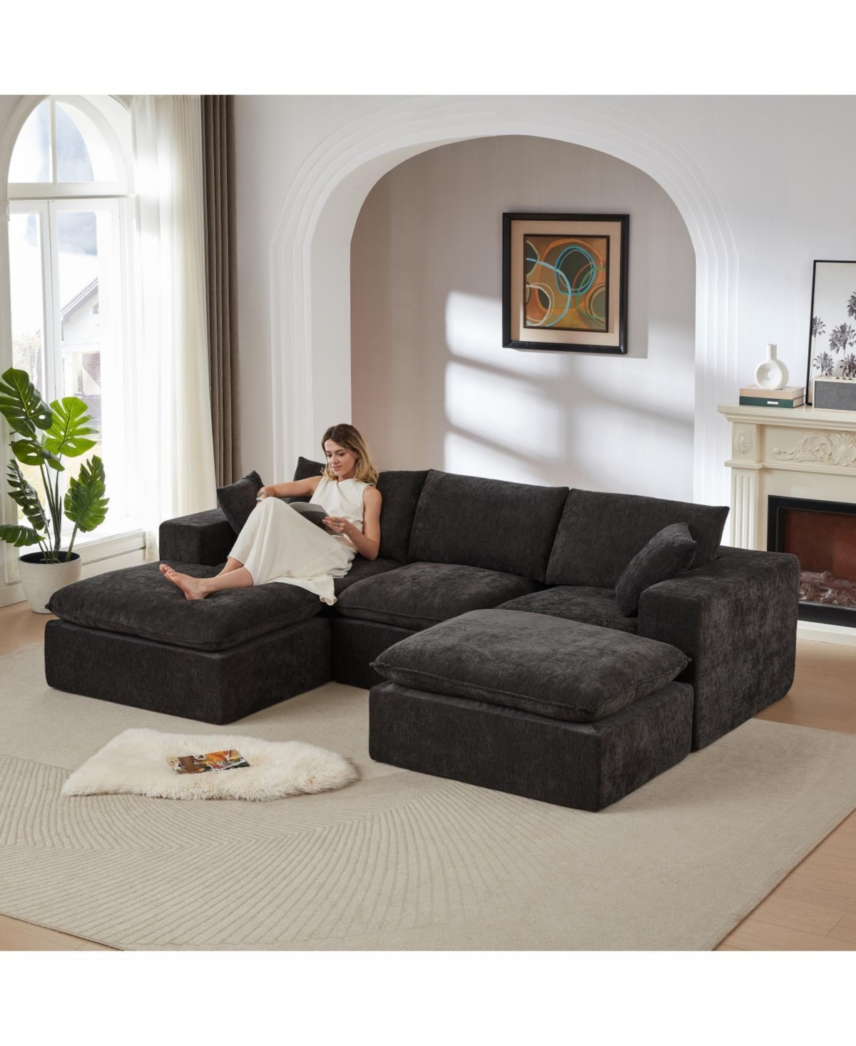 Click here for Streamdale Furniture Streamdale Modern Chenille Cl... prices