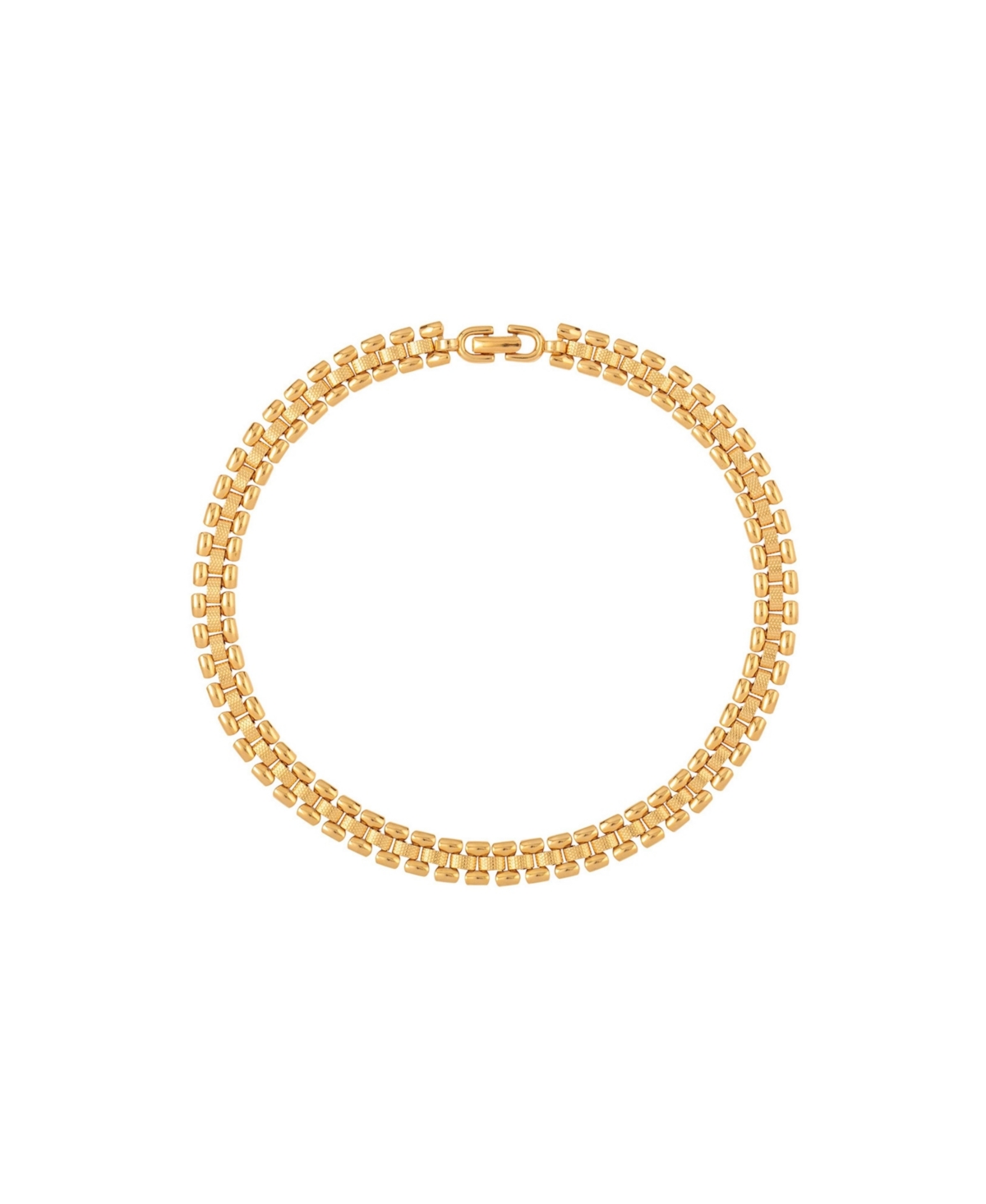 Click here for Susan Caplan 1980s Vintage Monet Watchband Collar... prices