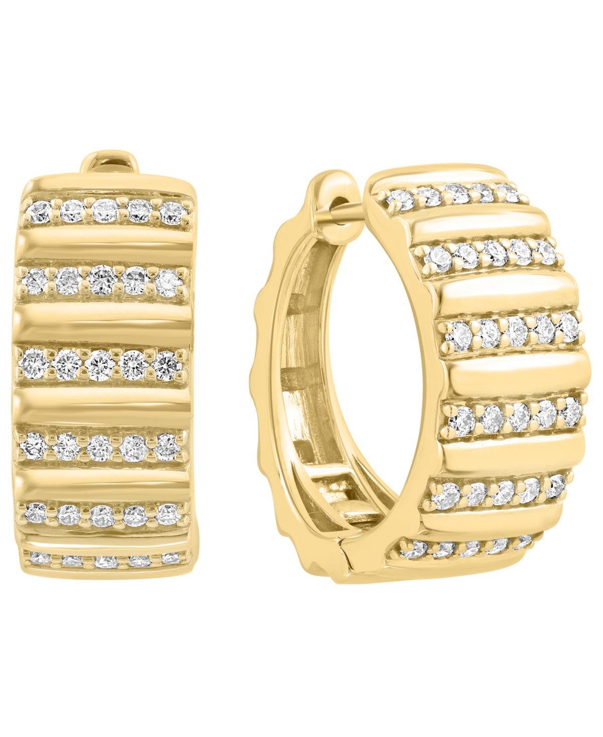 Click here for Effy Collection Diamond Earrings (3/8 ct. t.w.) in... prices
