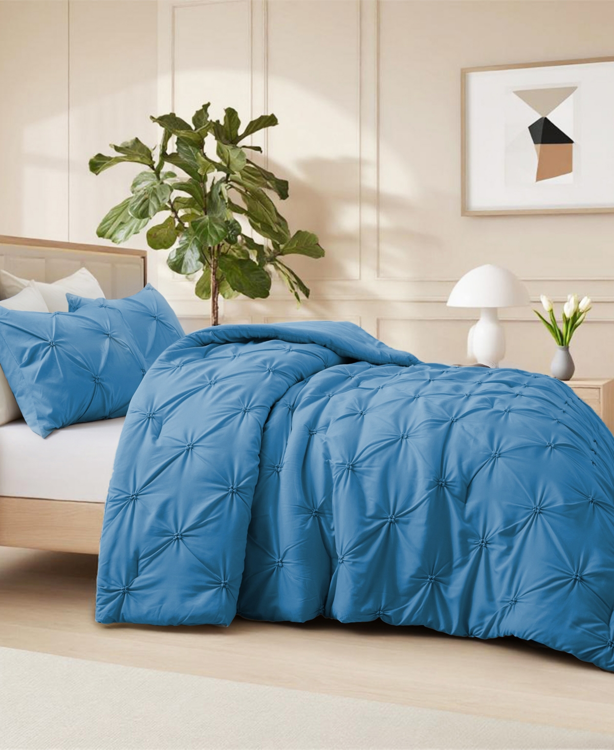 Click here for Unikome 3 Piece Pinch Pleated Down Alternative Com... prices