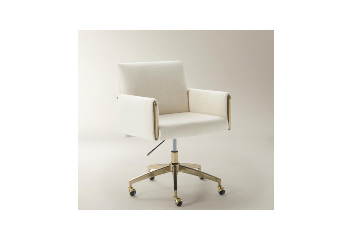 Click here for Z Gallerie Lucia Desk Chair - Beige prices