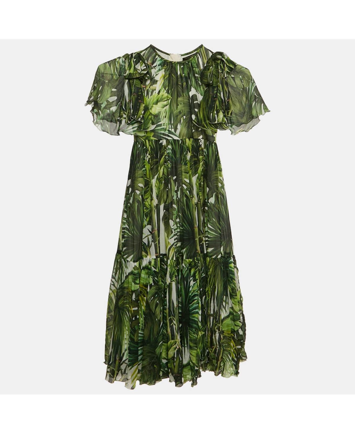 Click here for Pre-Owned Dolce & Gabbana Womens Green Tropical Pr... prices