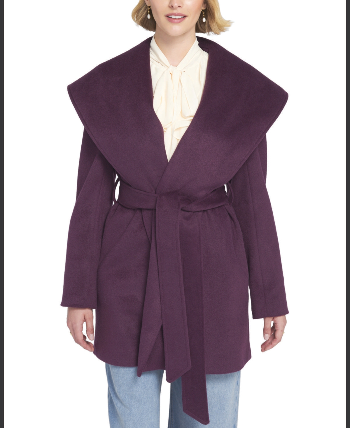 Elle Melton Wrap Coat