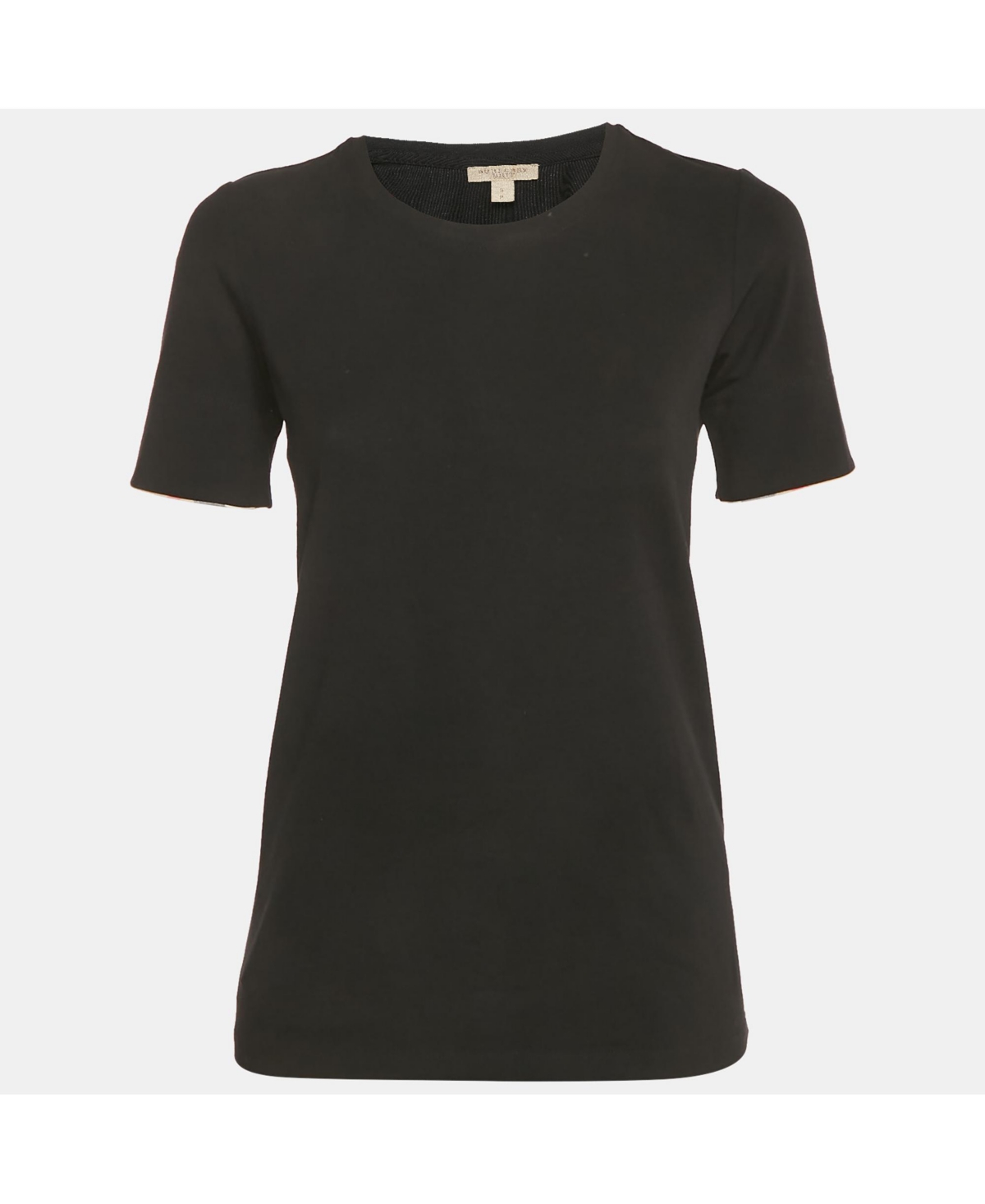 Click here for Pre-Owned Burberry Womens Black Jersey Crewneck T-... prices