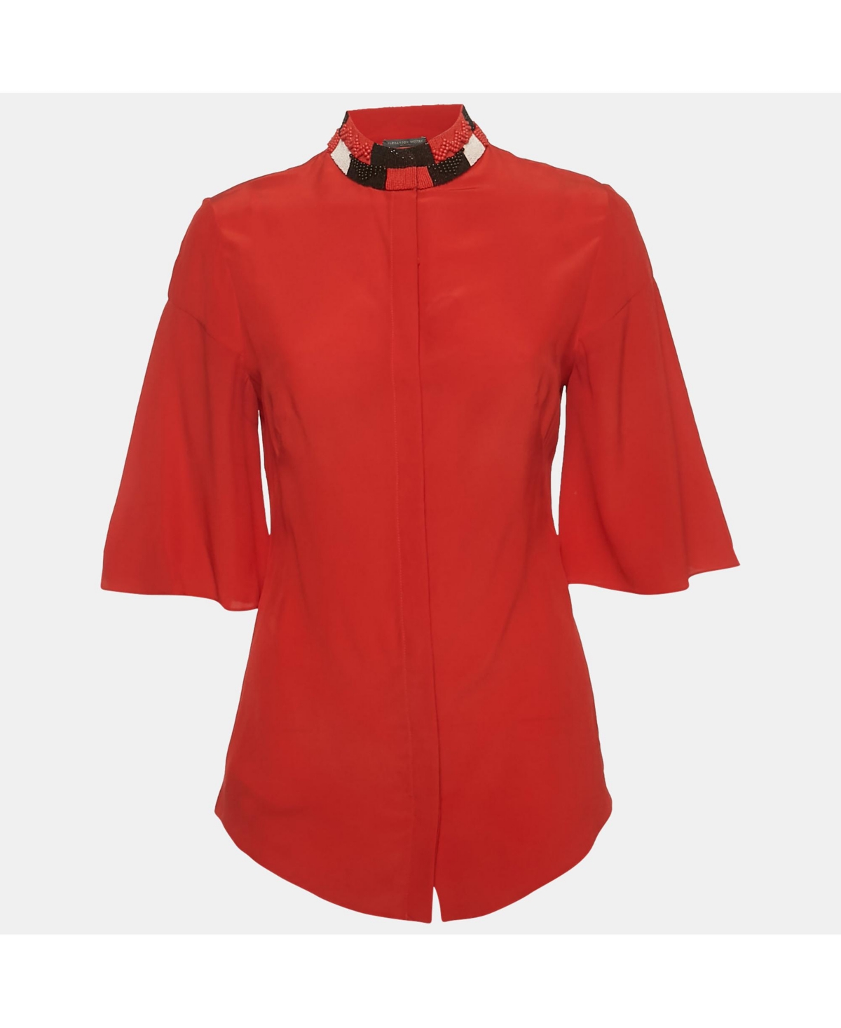 Click here for Pre-Owned Alexander Mcqueen Womens Silk Beaded Hig... prices