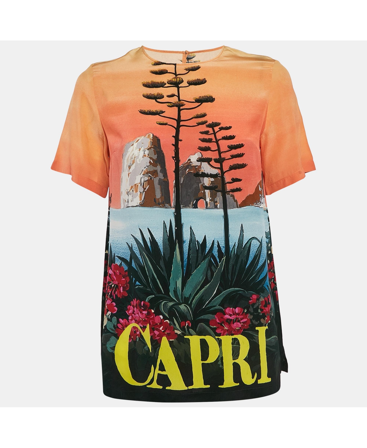 Click here for Pre-Owned Dolce & Gabbana Womens Multicolor Capri... prices