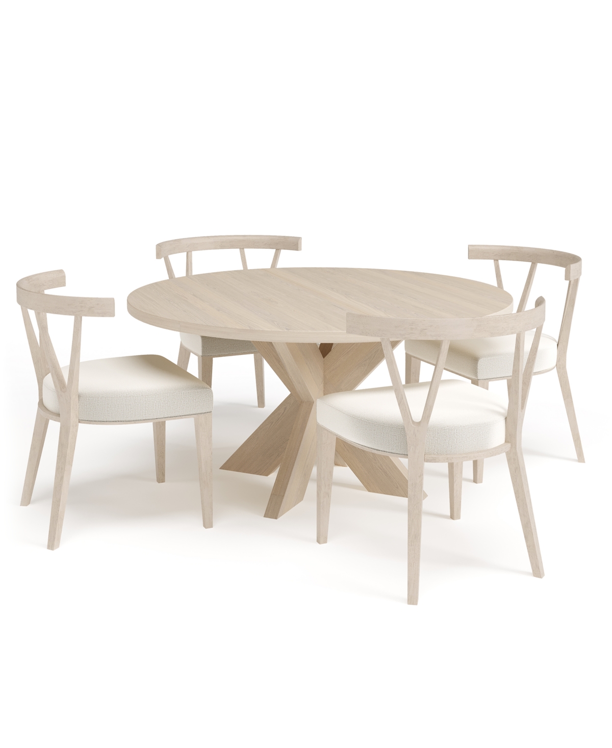 Click here for Universal Furniture 5-Pc. Wood Round Dining Table... prices