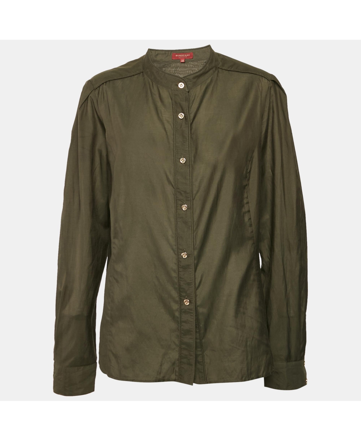 Click here for Pre-Owned Burberry Womens London Vintage Button Fr... prices